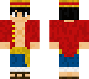 Luffy Minecraft Skins