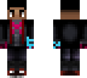 PS5 Miles Morales no mask | Minecraft Skin