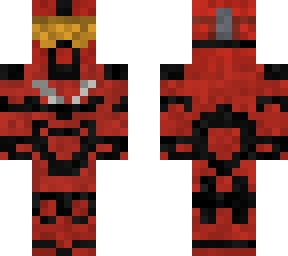 red spartan | Minecraft Skin