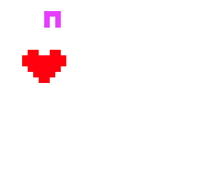 ribbon for technoblade (fixed) | Minecraft Skin