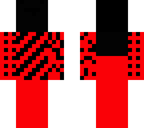 black and red | Minecraft Skin
