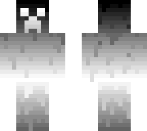 black to white fade | Minecraft Skins