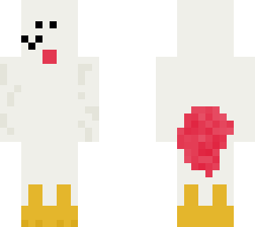 Derp-ish chicken | Minecraft Skin