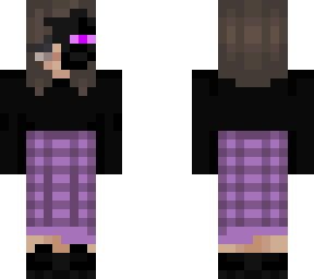 Enderman Girl | Minecraft Skins