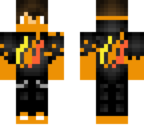 fire merch boy | Minecraft Skins