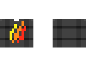 Fire Merch~Hoodie(special effects) | Minecraft Skin