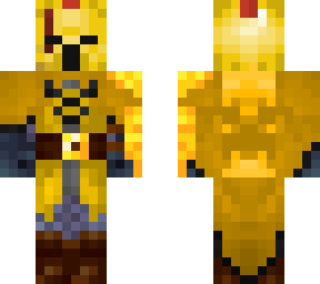 golden knight | Minecraft Skins