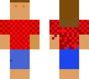 mullet man | Minecraft Skin