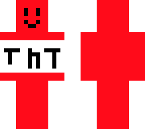 tnt girl | Minecraft Skin