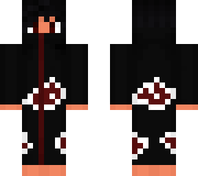 Akatsuki cloak | Minecraft Skin