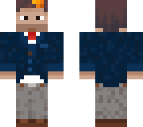 auron con traje | Minecraft Skins