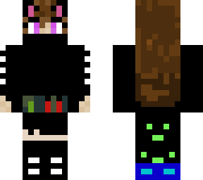 black girl gamer | Minecraft Skin