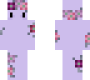 Purple Blob Flower Crown Minecraft Skins
