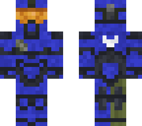 Blue spartan 818 | Minecraft Skin