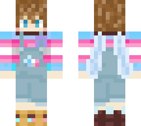 fixed bee boy skin trans | Minecraft Skin