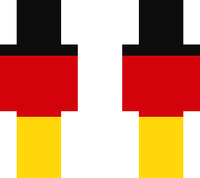 German flag | Minecraft Skin