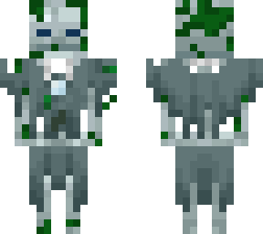 mossy skeleton | Minecraft Skins