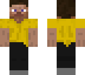 Yellow Steve | Minecraft Skin