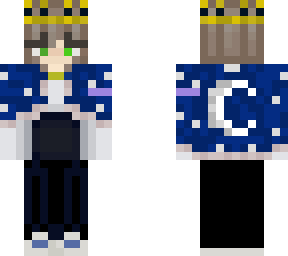 zivie techno ribbon | Minecraft Skin