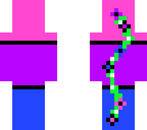 Bi***ual Flag | Minecraft Skin