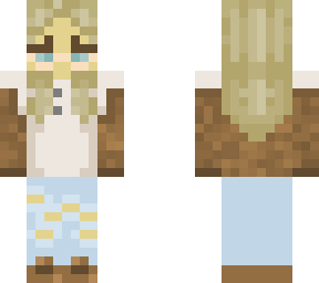 Cardigan Girl With Curtain Bangs