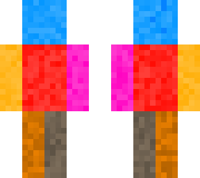 Coral Man | Minecraft Skin