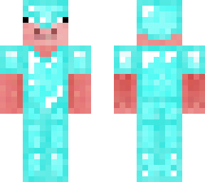 Diamond Pig Minecraft Skins