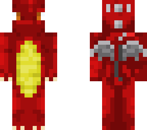 Fire Dragon | Minecraft Skin