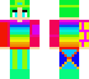 Neon Boy | Minecraft Skin