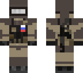 Spetsnaz Gorka with altyn | Minecraft Skin