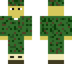 WW2 Marine Corps Sniper | Minecraft Skin
