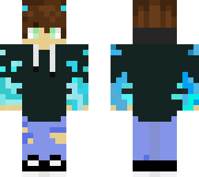 Blue Fire | Minecraft Skin