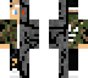 cyborg boy | Minecraft Skin