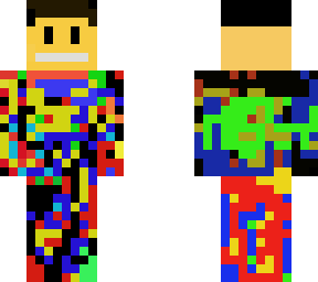 Glitch And Wierd Minecraft Skins