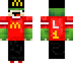 fast food worker | Minecraft Skins