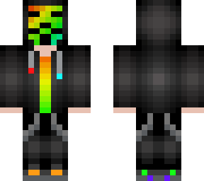 Rainbow Hacker | Minecraft Skin