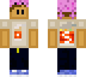 Scrap Noodles (Axolotl beanie) | Minecraft Skin