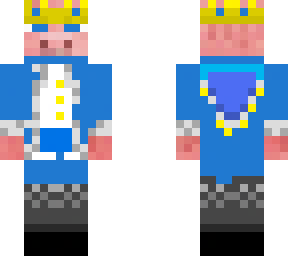 technoblade but blue | Minecraft Skin