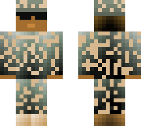 US MILITARY COMBAT UNIFORM | Minecraft Skin