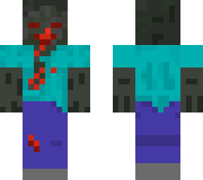 Bloody Zombie | Minecraft Skin