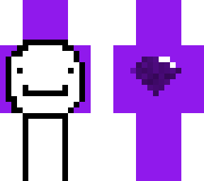 Dream roxo | Minecraft Skin