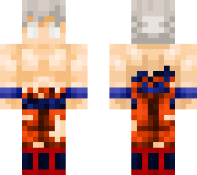 Ultra Instinct Minecraft Skins