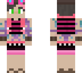 Jules playera-Beach Jules-Summer Jules | Minecraft Skin
