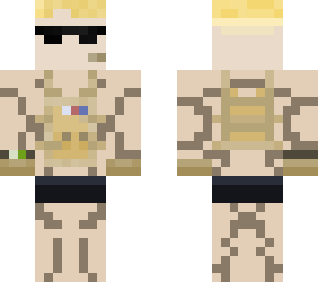 Muscle Man Minecraft Skins