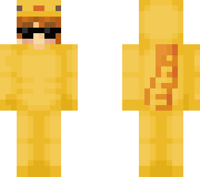 yellow axolotl onesie | Minecraft Skins