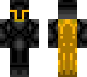 Orange Weeping Knight | Minecraft Skin
