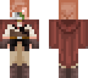 Piglin Kobra Character w/ Cloak | Minecraft Skin