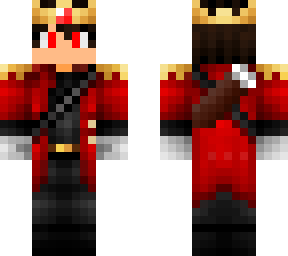 Skin red evil prince boy / Skin chico principe malvado rojo | Minecraft ...