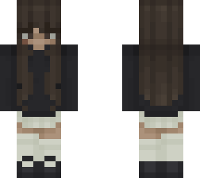 suki with long hair | Minecraft Skin