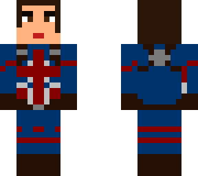 Captain Carter | Minecraft Skin
